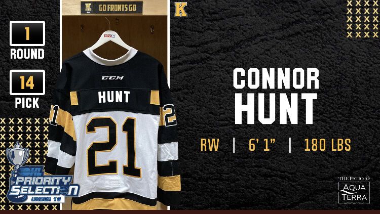 News > Frontenacs Select Connor Hunt in OHL U18 Draft (Quinte Red Devils)